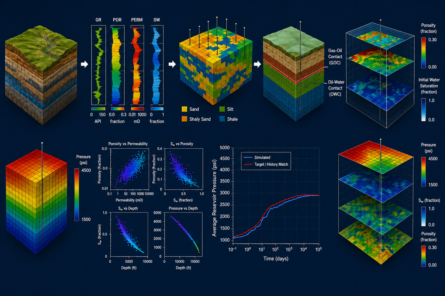 Determination of Reservoir Initial State for Reservoir Simulation (RES ...
